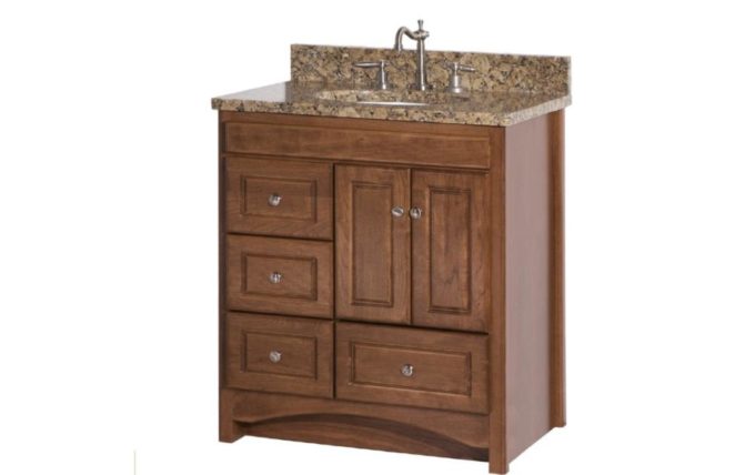 Strasser Woodenworks 30" Ravenna Vanity, 7 Door Styles, 15 Finishes ...