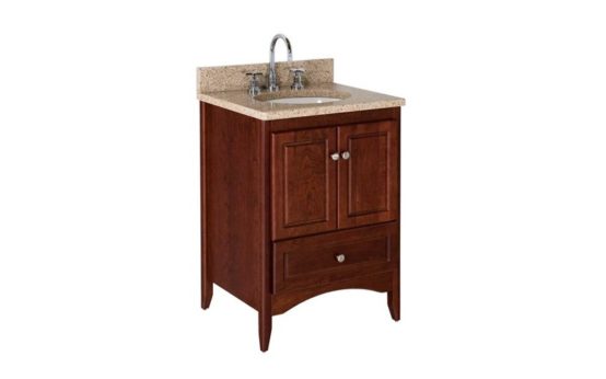 Strasser Woodenworks 24" Wallingford Vanity, 7 Door Styles, 15 Finishes ...